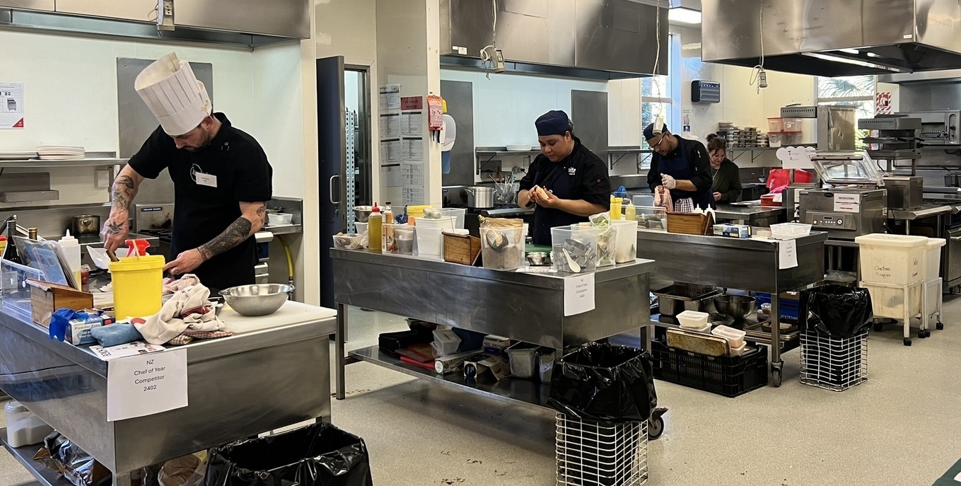 NZ Chef of the Year Competition at MIT - Manukau Institute of Technology