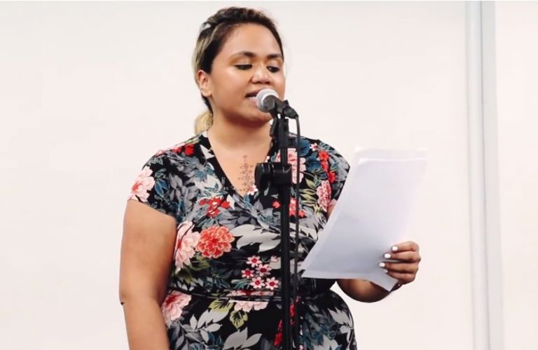 Terisa Siagatonu - a renowned US poet of Samoan ancestry - Manukau ...